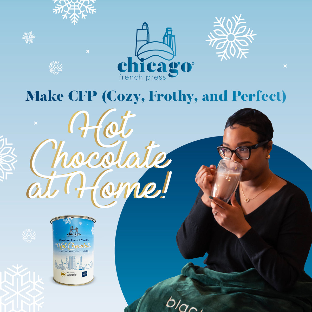 Craft French Vanilla Hot Chocolate Goodness at Home – Chicago French Press