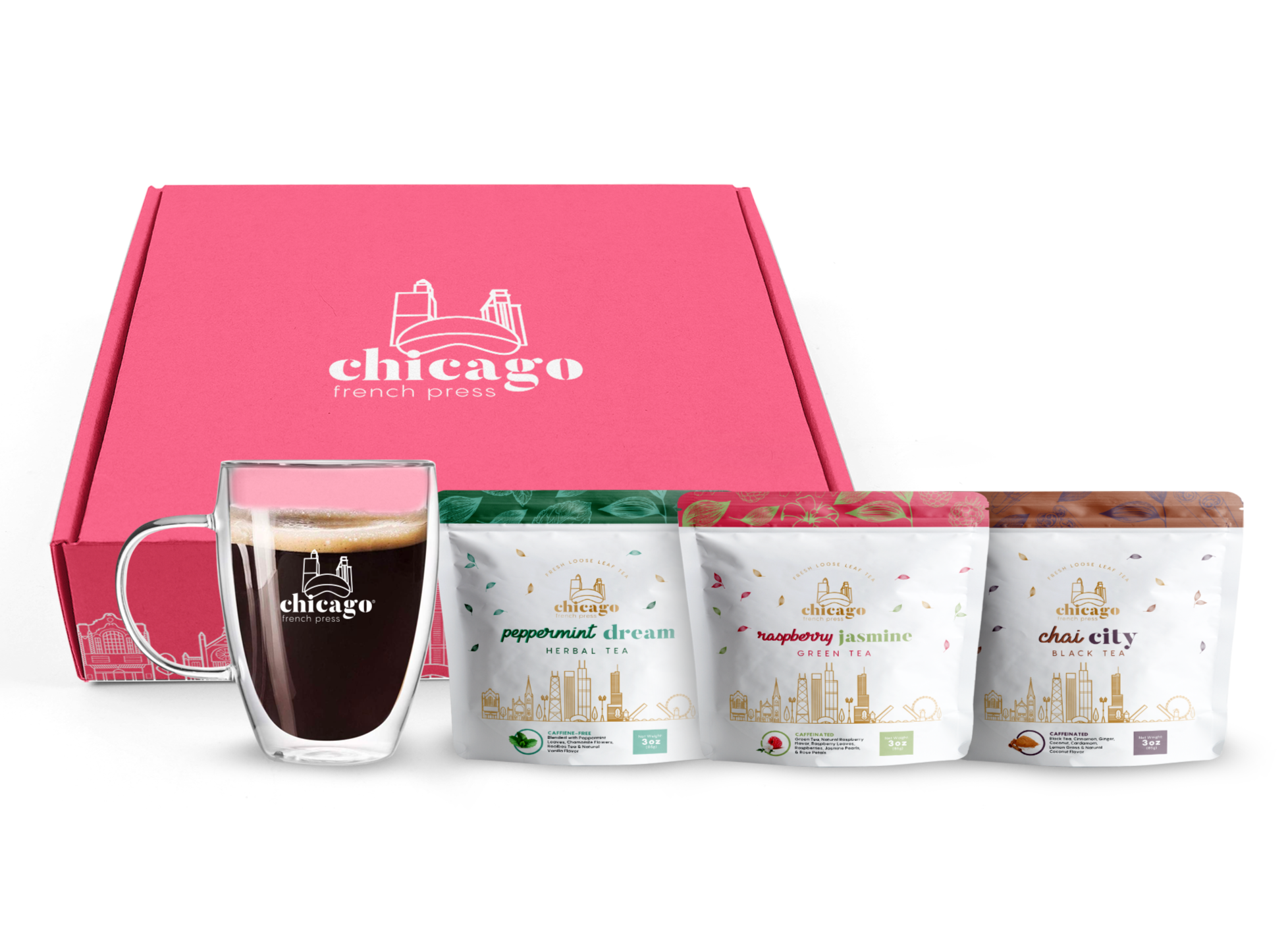 CFP Tea Sampler Box – Chicago French Press